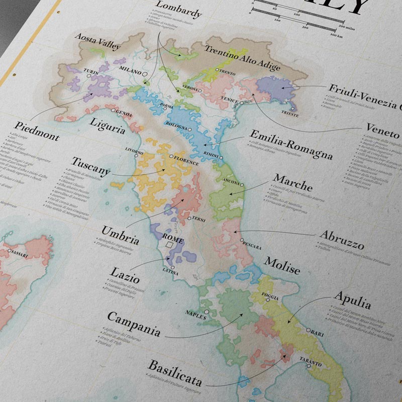 Wine Map of Italy – My Wine Maps